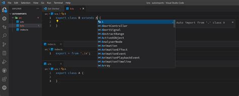 Auto Imports Prefer A Directory Barrel Over Peer Import Issue Microsoft TypeScript