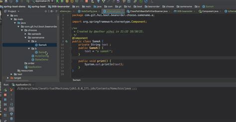 springboot基础篇之重名bean的解决与多实例选择 springboot bean重名 csdn博客