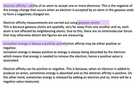 ⏩solveda Define Electron Affinity B Explain Why Electron Numerade