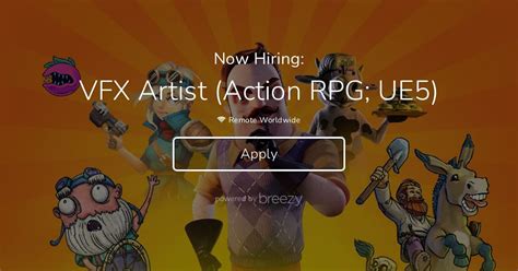 Vfx Artist Action Rpg Ue5 At Tinybuild