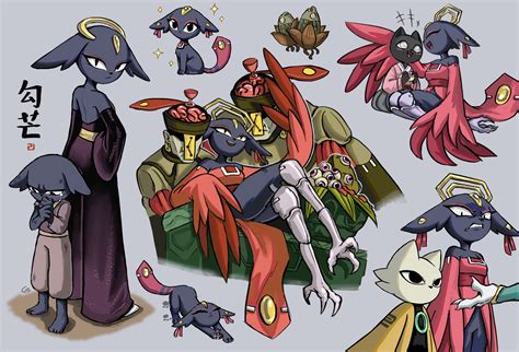 Yi Goumang Chien And Eigong Nine Sols Drawn By Citipati000 Danbooru