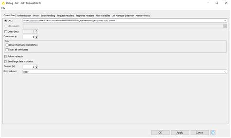 rest get request for sharepoint knime analytics platform knime