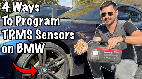 How To Program Tpms Sensors On Bmw Youtube
