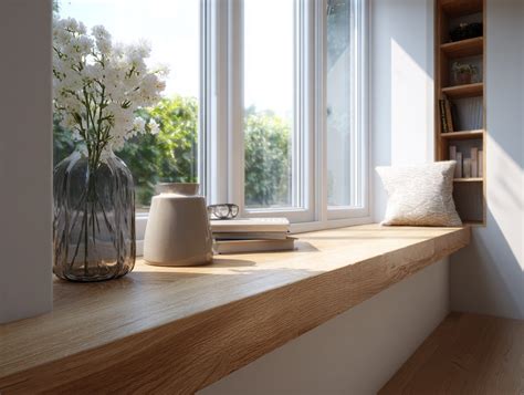 Solid Oak Window Sill — Oak Window Boards — Get Planks