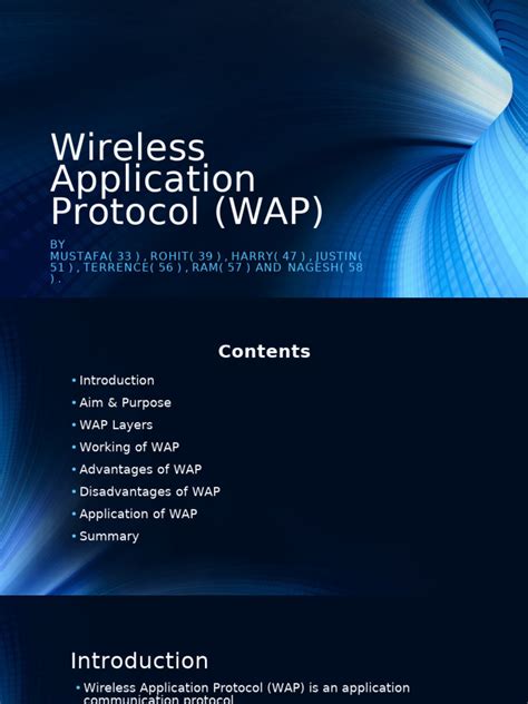 Wireless Application Protocol Wap Pdf Data Transmission Computer Architecture