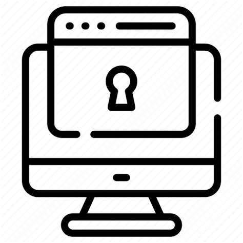 Web Security Web Security Website Secure Keyhole Webpage Icon