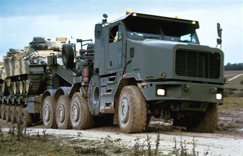 Truck Tractor 8x8 M1070 Heavy Equipment Transporter Het United