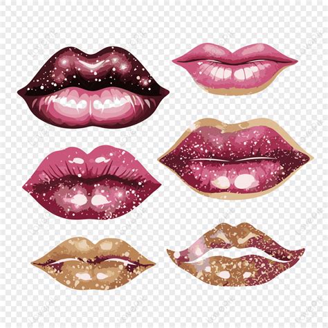 Glitter Lips Kiss Animated Lips Glitter Stickers Find And Share On