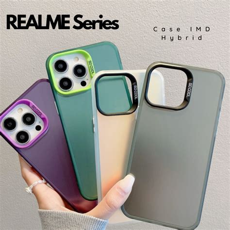 Jual Case Hybrid Imd Color Plate Hologram Hardcase Realme C C C C C Case Realme Series