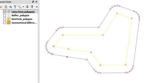 The Buffer Is Covering Unnecessary Area Of The Polygon It Was Made From In QGIS Geographic