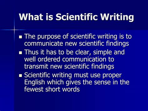 SOLUTION How To Write A Scientific Paper Studypool