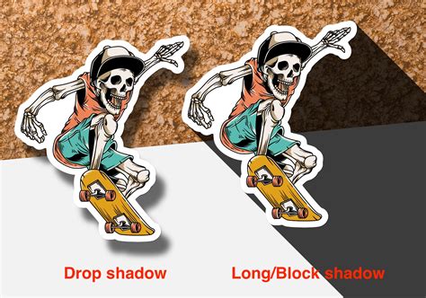 Drop Shadow Long Shadow And Block Shadow In Adobe Illustrator