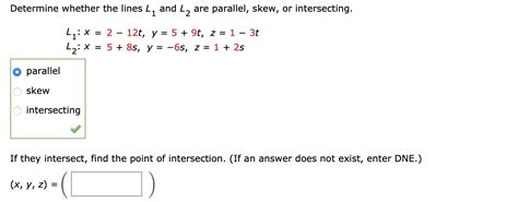 Solved Determine Whether The Lines L1 ﻿and L2 ﻿are Parallel