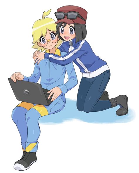 Calem And Clemont Pokemon And 1 More Drawn By Sana37pisana Danbooru