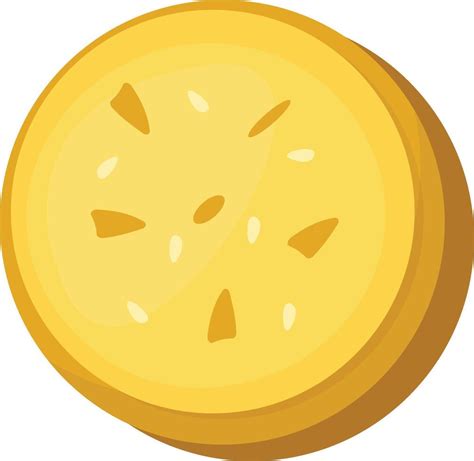 Golden Shortbread Cookie 57748722 Vector Art At Vecteezy
