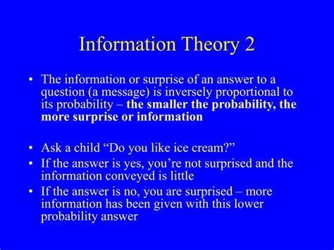 Ppt Information Theory Statistical Measures And Bioinformatics