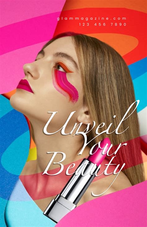 Free Makeup Poster Templates To Edit Online