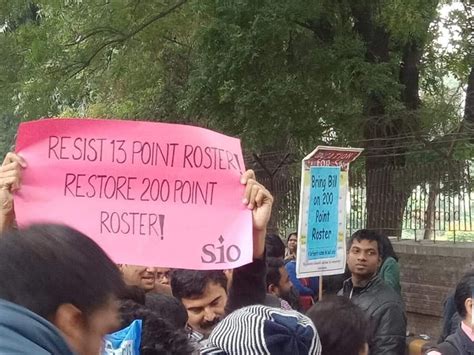 The New 13 Point Roster System Could Mean No Sc St Obc Teachers Recruited For The Next 100 Years