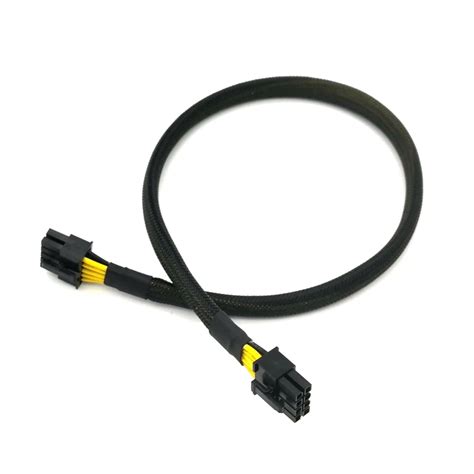 Angitu Whole Sleeved CPU Pin To MotherBoard CPU Pin Power Adapter Cable Cm In Computer