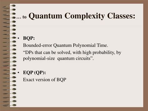 Ppt Quantum Complexity Classes Powerpoint Presentation Free Download Id3266924 Ppt Quantum Complexity Classes Powerpoint Presentation Free Download Id3266924