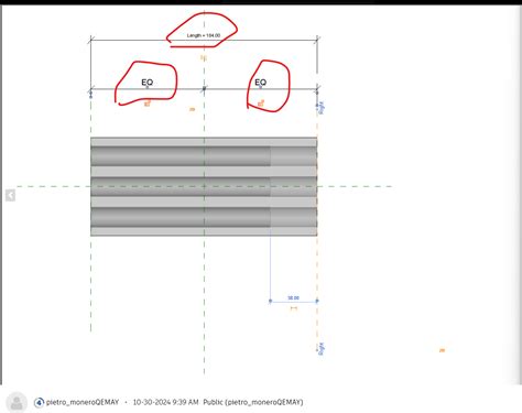 nesting two line based families so they use the same reference line