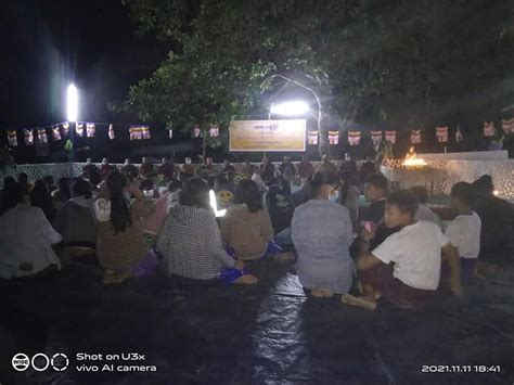 Dvb ဗန်းမော်သုသာန်၌ မကျွတ်လွတ်သေးသူများအတွက် အမျှအတန်းပေးဝေပွဲ ပထမဆုံးအကြိမ်ပြုလုပ်