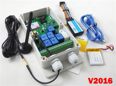 GSM RELAY gsm реле Seven relay output GSM remote control switch gsm controller relay