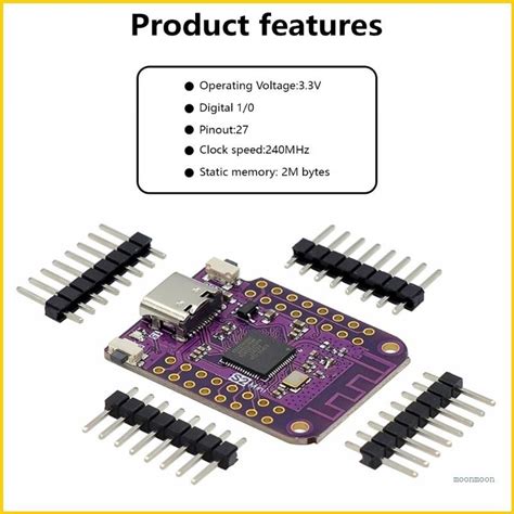 Mommy V1 0 Esp32s2 ฐานโมดูลบน Esp32s2 บอร์ดพัฒนา 2mb Psram Wifi เข้ากัน