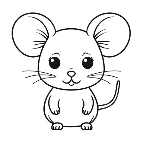 Cute Mouse Drawing Images At Darla Urena Blog