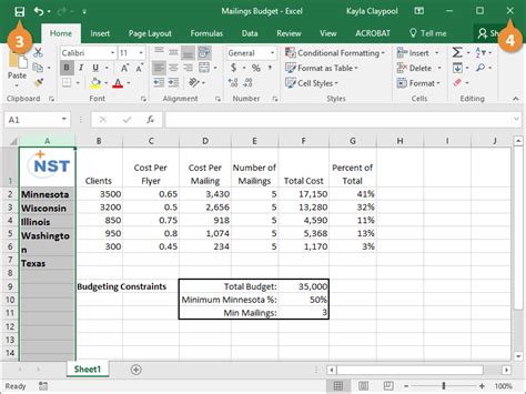 Embed A Spreadsheet Customguide