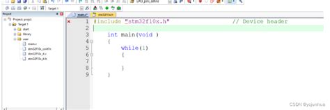【stm32】keil5在编译过程中出现 cannot open source input file “stm32f1xx h“ no
