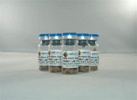 Meat Matrix Supplement Fm Meat Nsi Lab Solutions