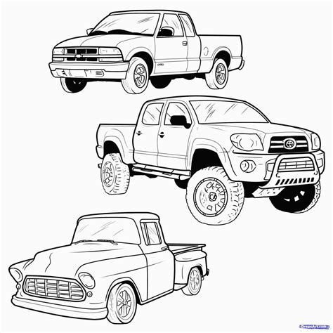 Cool Truck Coloring Pages