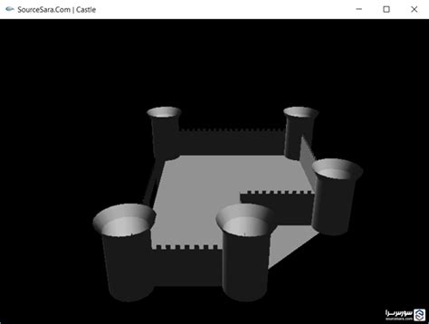 سورس قلعه با Opengl به زبان C سورس سرا
