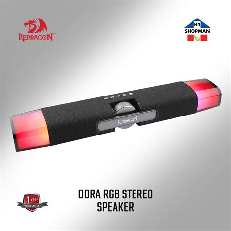 Redragon Dora Rgb Stereo Speaker Shopee Philippines
