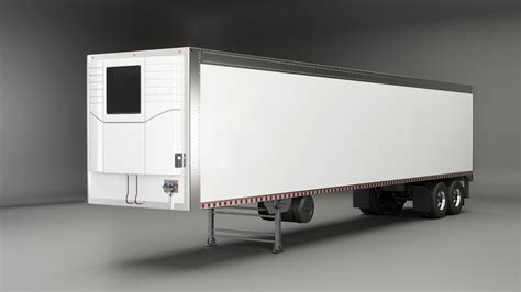 Semi Truck Trailers Collection 3d Model Turbosquid 2231612