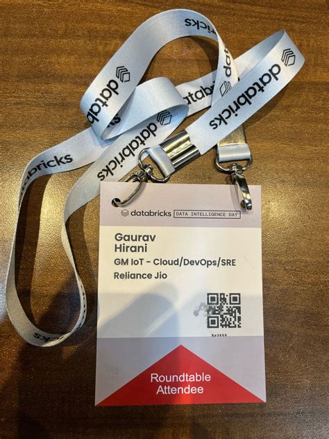 Gaurav Hirani On Linkedin Databricks Roundtable Genai Reliancejio