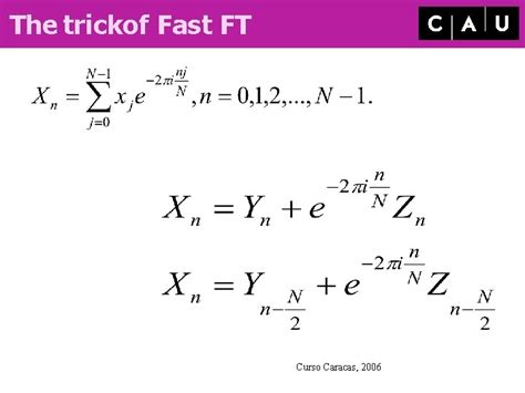 FFT For Data Filtering The Fourier Transformation Fourier