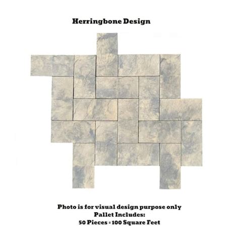 Nantucket Pavers Yorkstone 12 In X 24 In X 15 In Tan Variegated