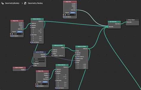 In Geometry Nodes Moving Instances Relative To One Another In Sequence And With Individual
