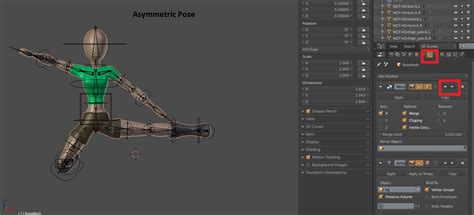 Assigning X Axis Mirror Vertex Groups To Mirrored Limb Meshes Animation And Rigging