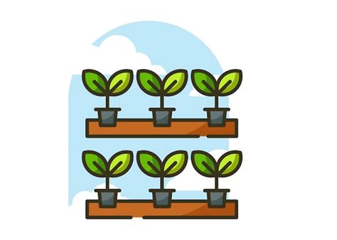 Premium Vector Hydroponic Illustration Design Ecology Concept Design