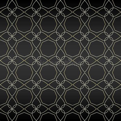 Vector Retro Seamless Pattern Minimalistic Abstract Background Stock Vector Illustration Of