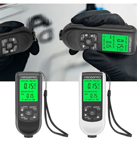 도막 두께 측정기 수동 코팅 게이지 필름 고정 페인트 자동차 피막 디지털 전자 티몬