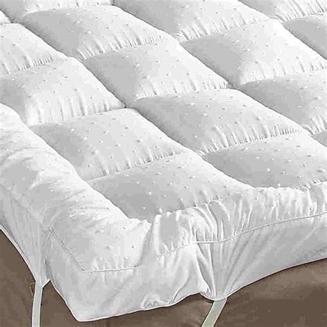 Rejuvopedic New Double Bed Size Microfibre Mattress Topper New 3d