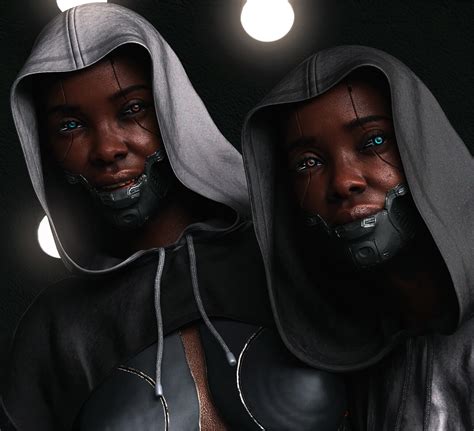 BeBe And CeCe D Render Digital Art By OFFICIALRenderGoddess