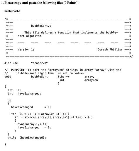 solved 1 please copy and paste the following files 0
