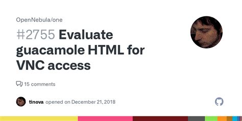 Evaluate Guacamole Html For Vnc Access · Issue 2755 · Opennebulaone
