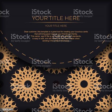 빈티지 인도 만달라 장식 어두운 엽서 디자인 배경과 벽지로 사용할 수 있습니다 0명에 대한 스톡 벡터 아트 및 기타 이미지 0명 고풍스런 골동품 Istock