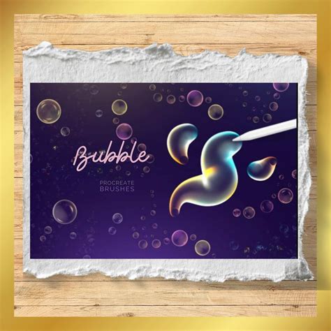 Bubbles Procreate Brushes Font For Procreate Procreate Art Procreate